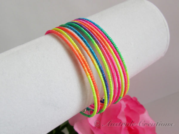 Bracelets « Fluos » | Australe Créations