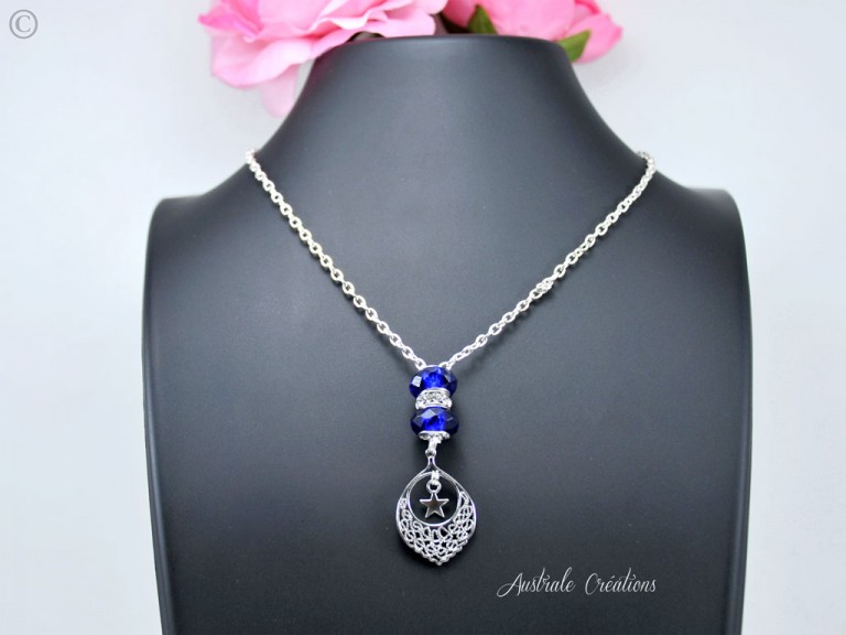 Collier « Blue Sunset » | Australe Créations