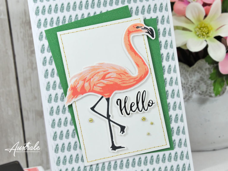 Com16 : Collection June – Hello Flamingo | Australe Créations