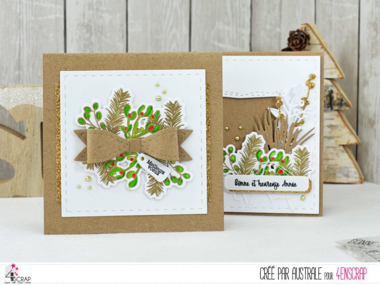 4enscrap : Meilleurs Voeux | Australe Créations